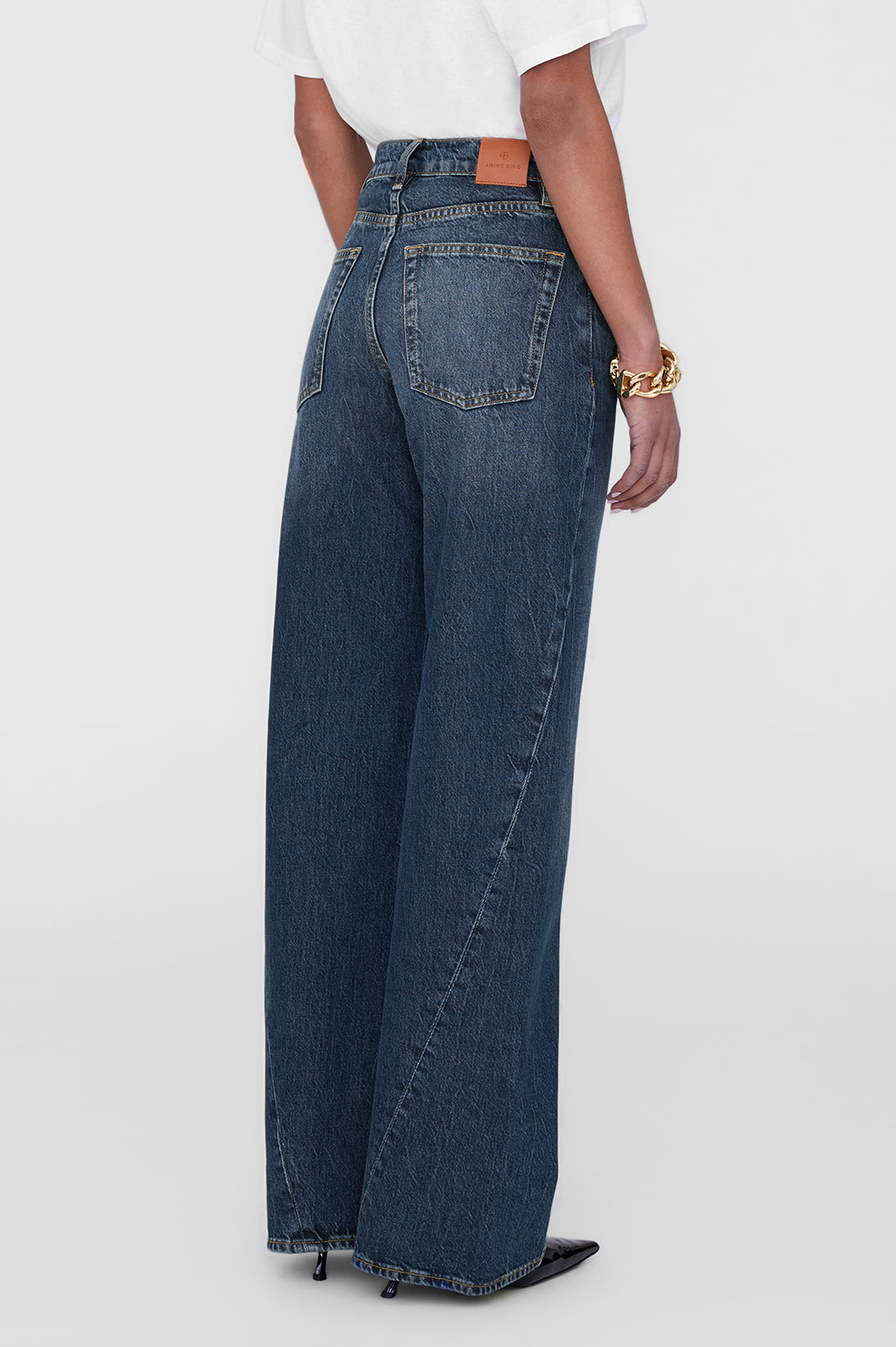 ANINE BING Brie Jean - Blue Depths – ANINE BING EU