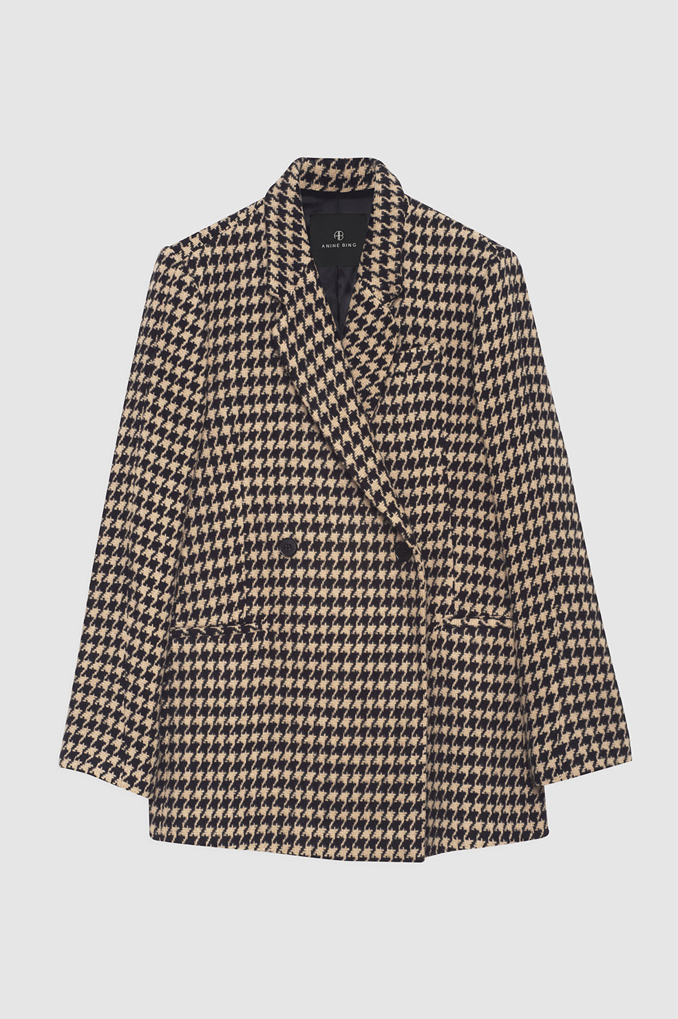ANINE BING Kaia Blazer - Houndstooth – ANINE BING EU